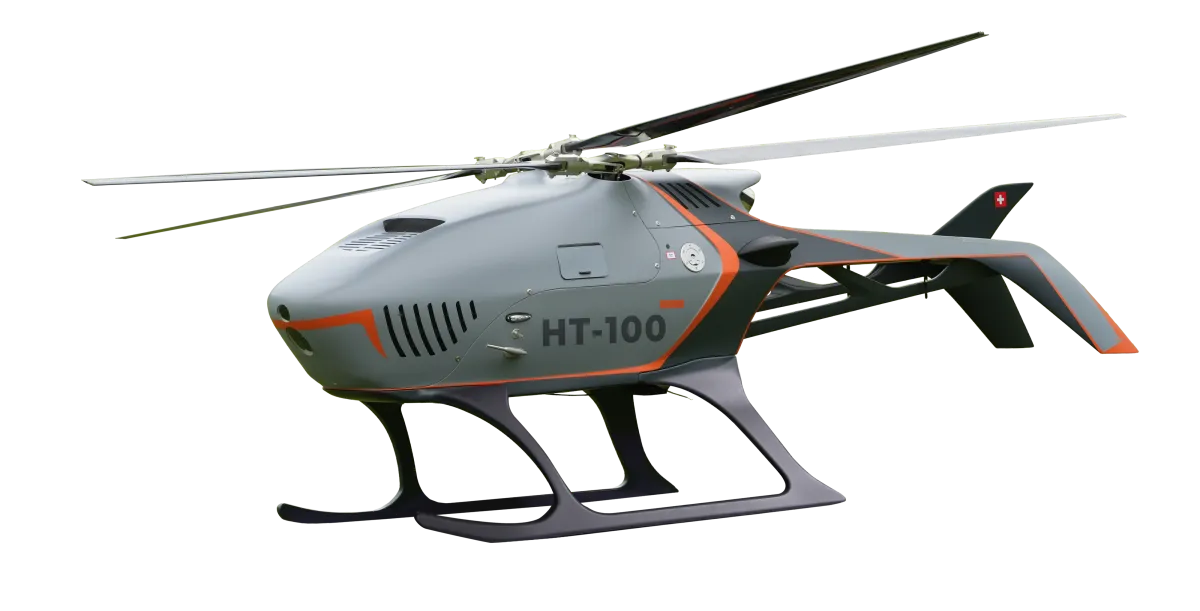 HT 100 - Unmanned Military Payload Helicopter | ITAR Free Helicopter ...